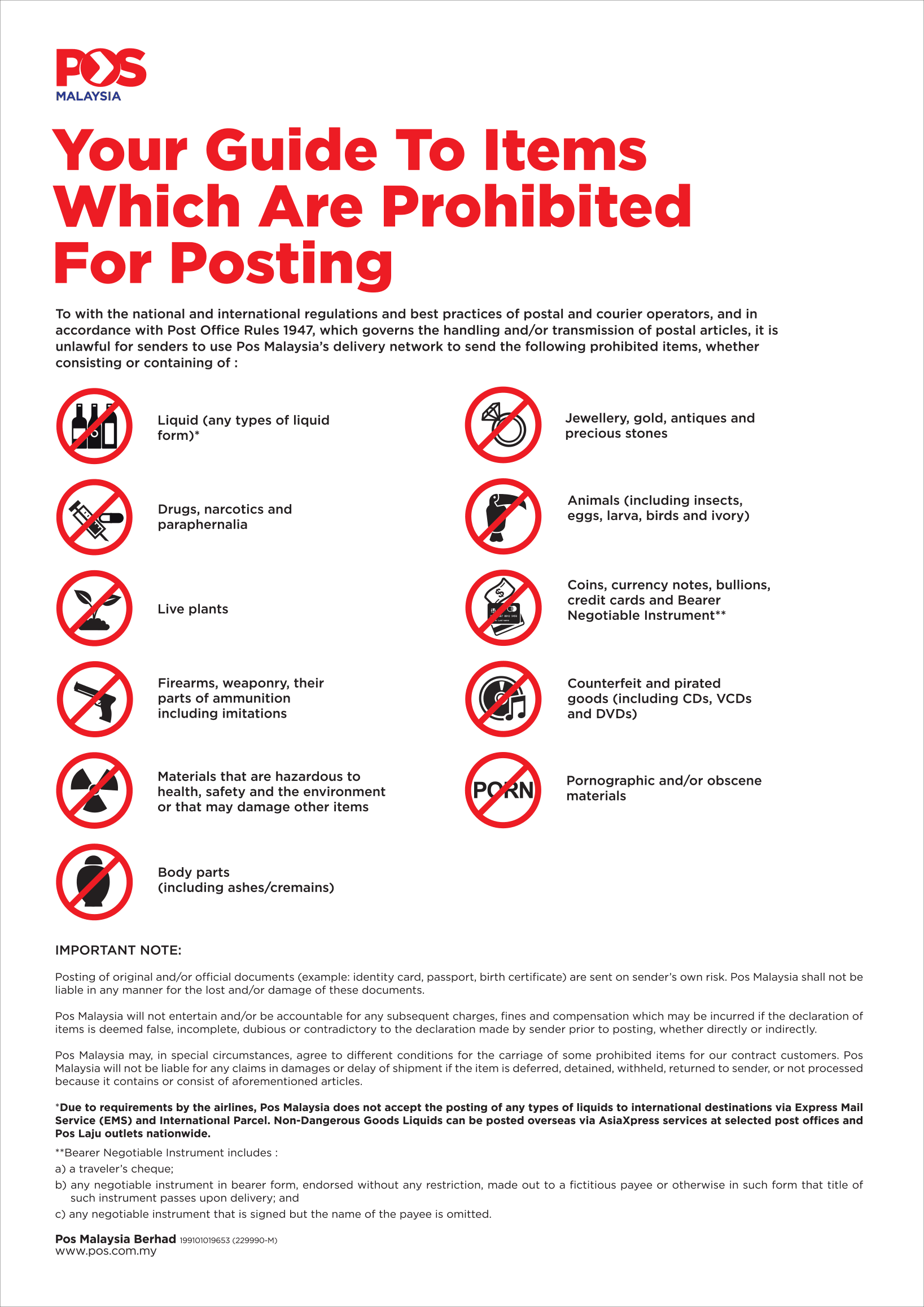 International Express Mail Service (EMS) | Pos Malaysia