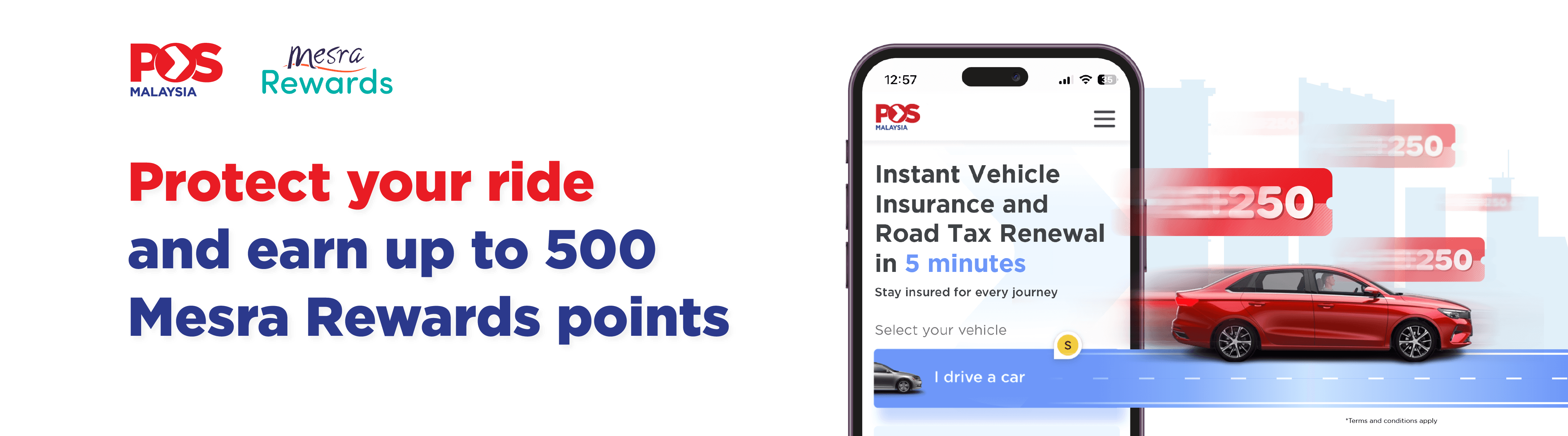 Insure and Win Mesra Rewards Campaign